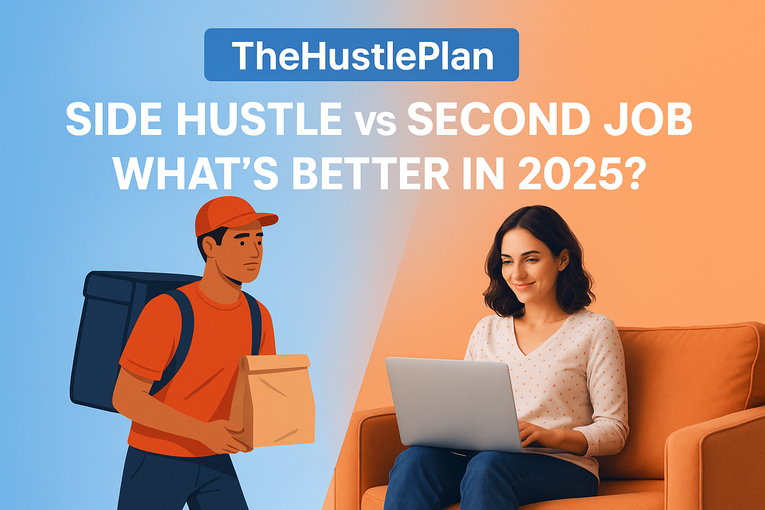 Side Hustle or Second Job Which Is Preferable in 2025 - TheHustlePlan